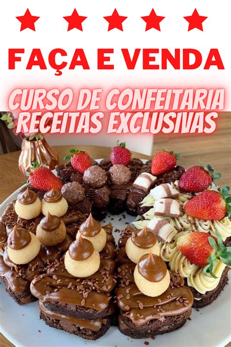 CURSO DE CONFEITARIA CENTENAS DE RECEITAS EXCLUSIVAS PARA FAZER E