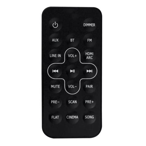 Piece Replace Remote Control For Jbl Stv Cn Audio Soundbar Player