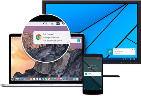 Free Web Push Notifications SendPulse