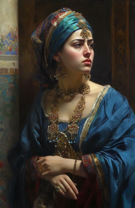 Oil Painting Portrait Woman Painting Portrait Drawing Art Painting
