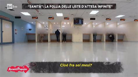 Sanità la follia delle liste d attesa infinite Avanti Popolo 07 11