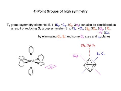 ppt symmetry and the point groups powerpoint presentation free download id 234421