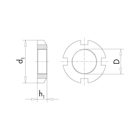 Ghiera Acciaio inox A2 DIN 981 Würth Italia