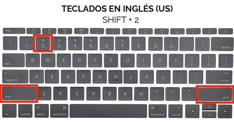 Cómo colocar el en Windows según el tipo de teclado