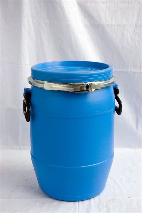 20 Ltr Plastic Drum Full Open Mouth At Rs 205 Piece Open Top Drum In
