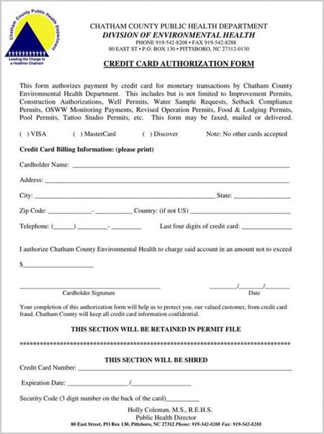 Printable Blank Ach Authorization Form Template Excel Example