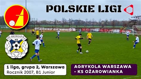 LIVE AGRYKOLA WARSZAWA KS OŻAROWIANKA YouTube