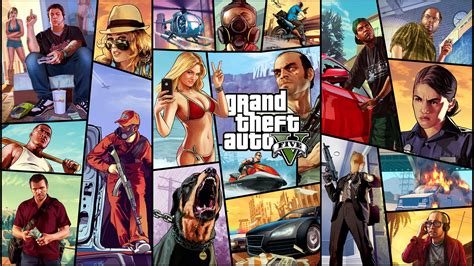 Grand Theft Auto V GTA 5 Poster Fondo De Pantalla ID 3228