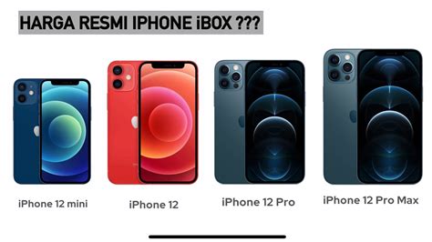 HARGA RESMI IPHONE 12 IBOX YouTube