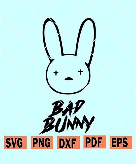 Bad Bunny SVG El Conejo Malo SVG Bad Bunny Png Bad Bunny Clipart