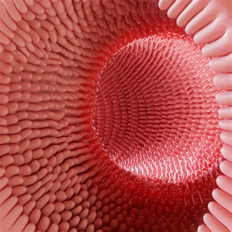 Intestinal Villi Animation 3D Model By Zames1992d