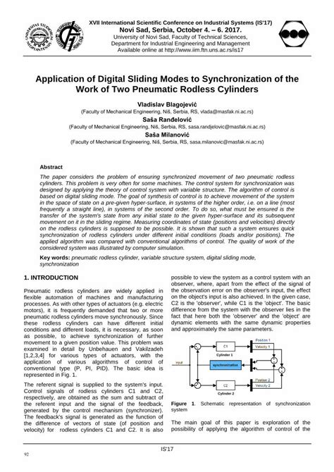 pdf application of digital sliding modes to synchronization of · are coefficients of