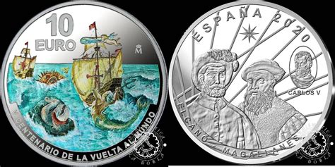 España 10 EUROS 2020 Felipe VI V Centenario de la Vuelta al Mundo