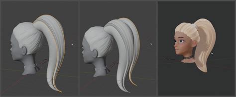 How To Model Hair In Blender Easy Workflow Even For Beginners CG
