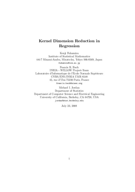 pdf dimension estimation in sufficient dimension reduction a unifying approach efstathia