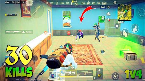 30 KILLS SOLO VS SQUAD PUBG MOBILE LITE FULL RUSH 15 15 KILLS