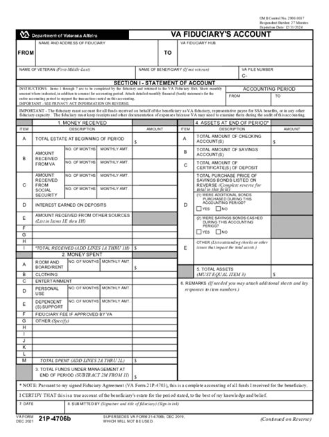 Va Form 4706b Complete With Ease AirSlate SignNow