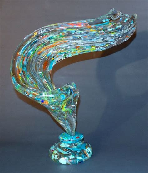 Sculptures Karen Naylor Glass Glass Painting Sculptures Glass Art