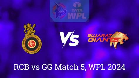 RCB Vs GG Dream11 Prediction Fantasy Cricket Tips Playing 11 Pitch