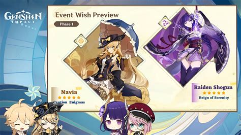 VERSION 4 3 BANNERS CONFIRMED Navia And 4 3 Rerun Character BANNERS