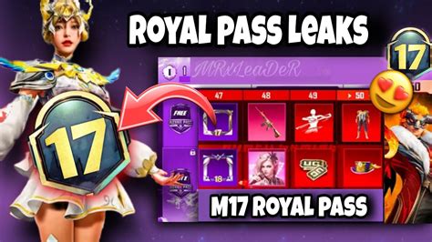 M17 Royal Pass 1 To 50 Rp Reward Leaks M17 Mythic Outfit PUBGM