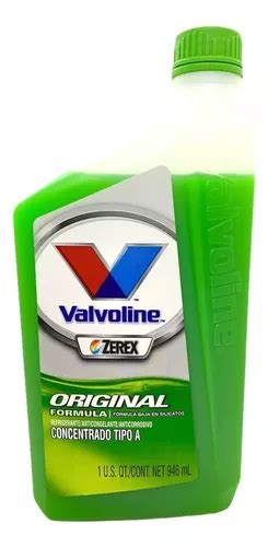 Refrigerante Anticongelante Verde Zerex Valvoline X L
