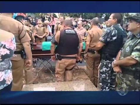Funeral do Policial Militar assassinado reúne centenas de pessoas YouTube