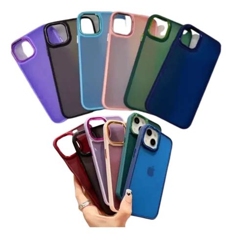 Capinha Space Colorida Fosca Para IPhone 14 Pro Max New Case