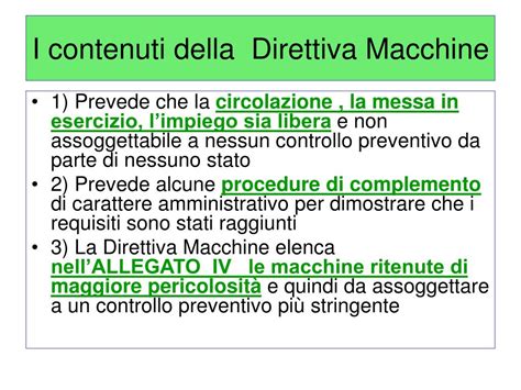 Ppt La Direttiva Macchine Ce Dott Ing Daniele Cionchi