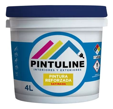 Busca Pintura Vinilica Reforzada Satinado Galon 4 Litros Pintuline A La