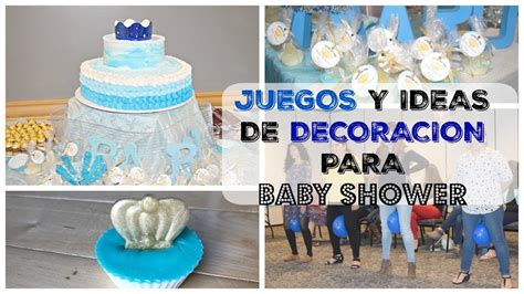 Ideas De Juegos Para Baby Shower Varon Ideas Y Disfraces Para