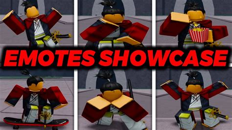 All New Emotes Showcase In The Latest Update For Roblox The