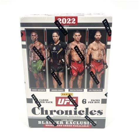 2022 Panini Chronicles UFC Blaster Box CharityStars