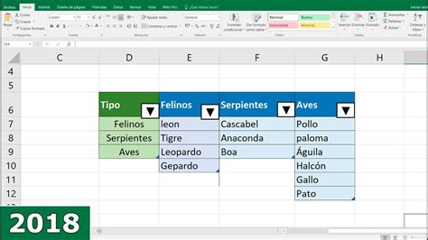 Hacer Desplegables En Excel Image To U