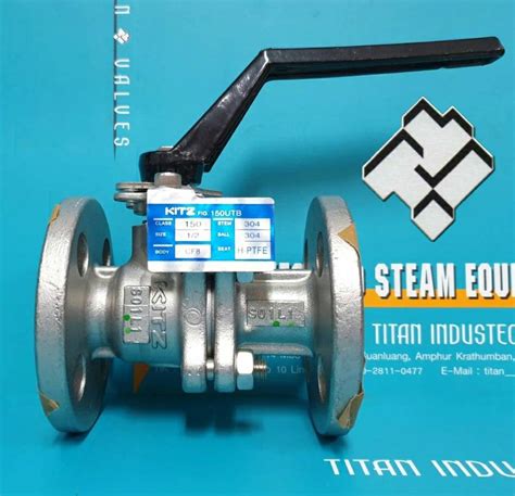 KITZ 2 PCS STAINLESS STEEL BALL VALVE 150UTB M TITAN INDUSTECH CO