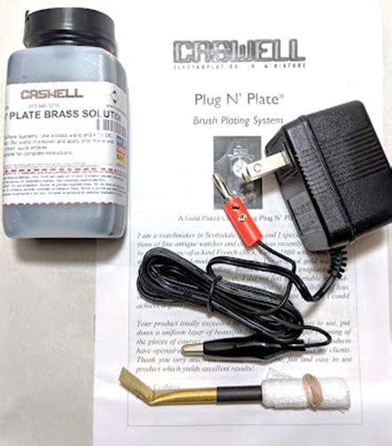 Plug N Plate Brass Kit Caswell Canada