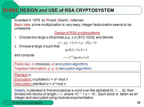 chapter 5 public key cryptography i rsa ppt download
