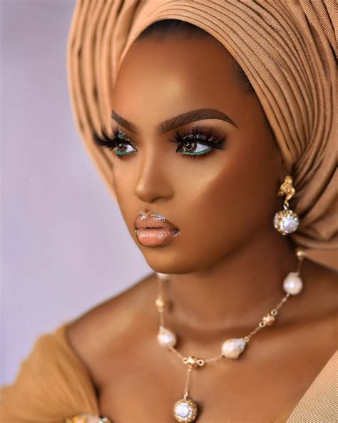 This Yoruba Bridal Beauty Look By Makeup Artist Edens Glam Is Just