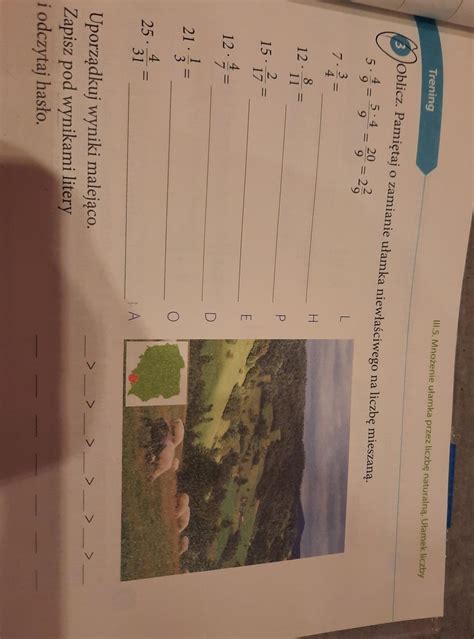 Prosze o pomoc w zadaniu z matematyki Zadanie w załączniku Klasa 5