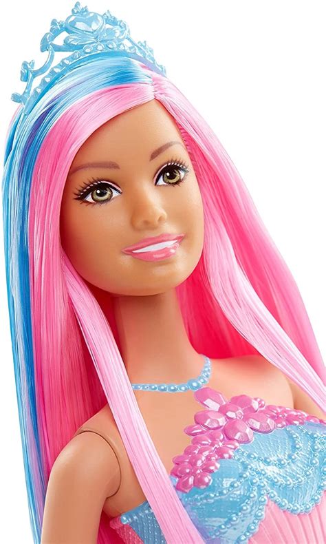 BARBIE DREAMTOPIA CAPELLI ROSA MATTEL DKB61