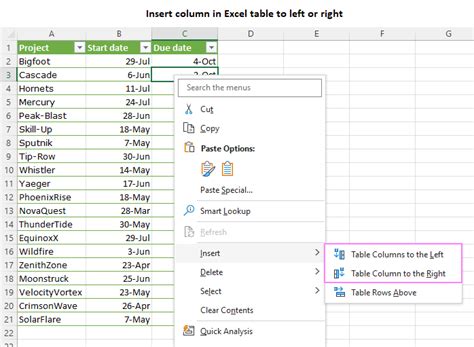 How To Insert Column In Excel Single Multiple Every Other
