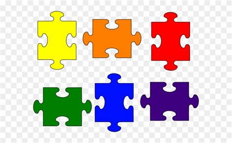 Small Puzzle Pieces Autism Svg Free Transparent PNG Clipart Images