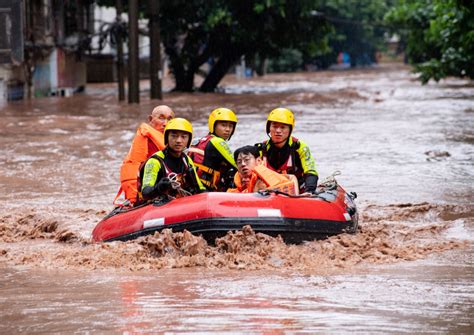 Chine Des Pluies Torrentielles Font Au Moins 15 Morts CNEWS