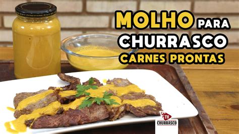 Receita De Molho Para Churrasco Tv Churrasco