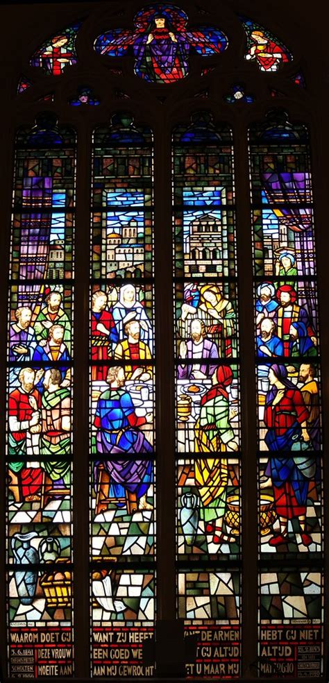 Glas In Loodraam 3 Van De Grote Kerk Te Enschede Raam 3 Va Flickr