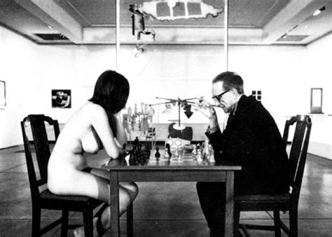 Eve Babitz Playing Chess With Marcel Duchamp Scrolller