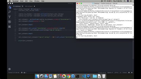 Final Movie Recommendation System Part 4 In Python Machine Learning Tutorial Youtube