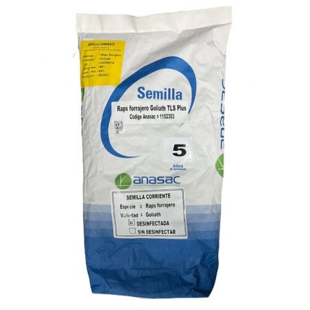Semilla ANASAC Raps Goliath Saco 5 Kg