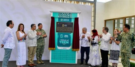Inaugura Amlo El Primer Tramo Del Tren Maya Bc Reporteros