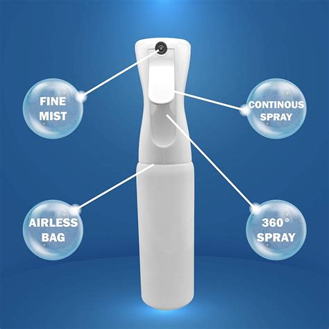 Vaporisateur rechargeable visage coiffeur 300ml Spray brumisateur à
